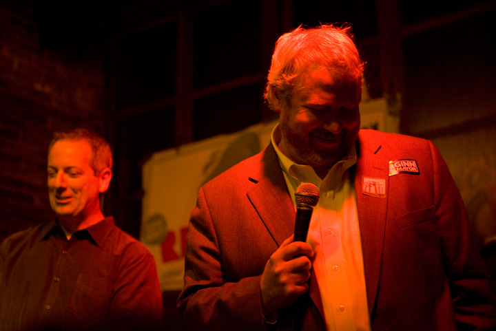 Seattle Weekly Managing Editor Mike Seely and our good friend, Long ...