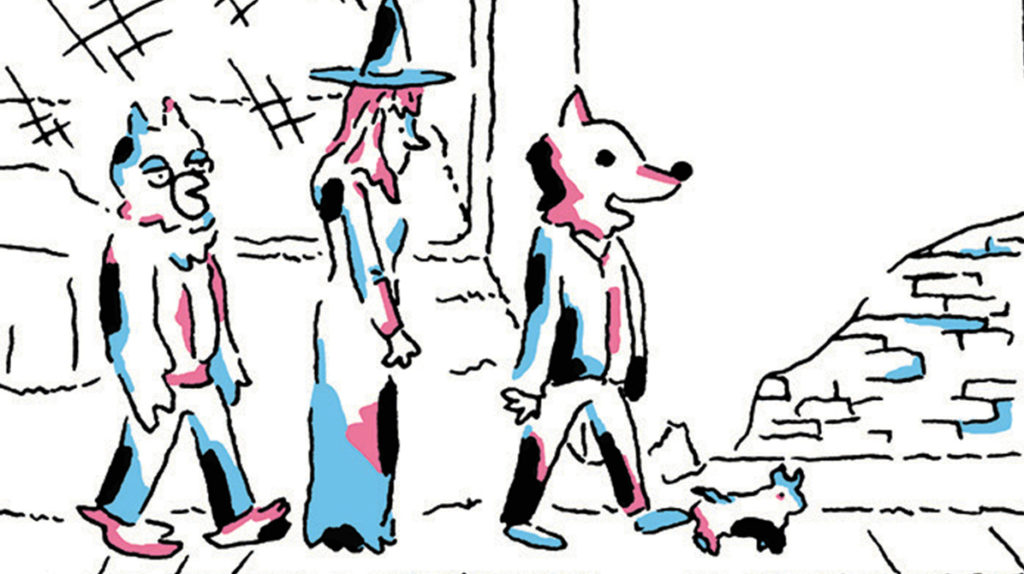 Seattle is now the new home of Tasmanian comic artist Simon Hanselmann ...