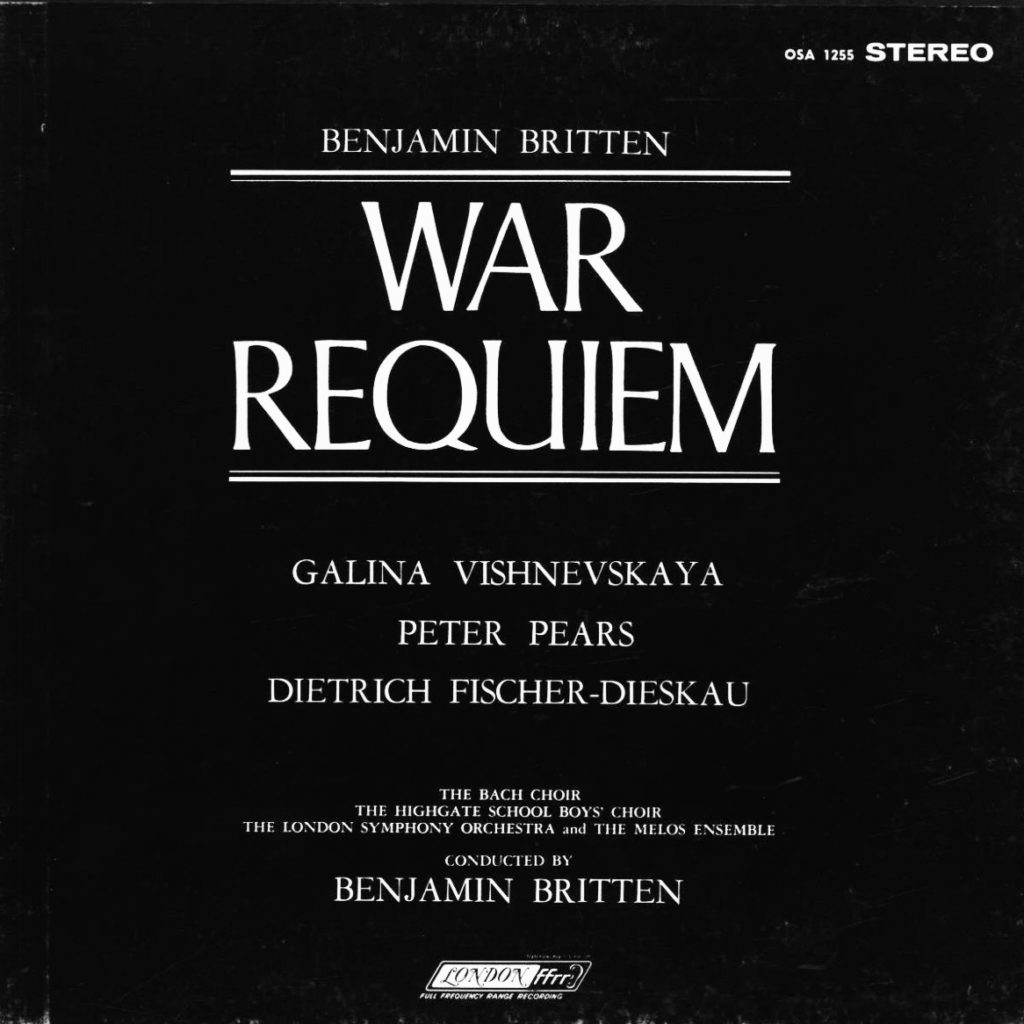 Benjamin Britten, asked for a new work to commemorate the 1963 ...