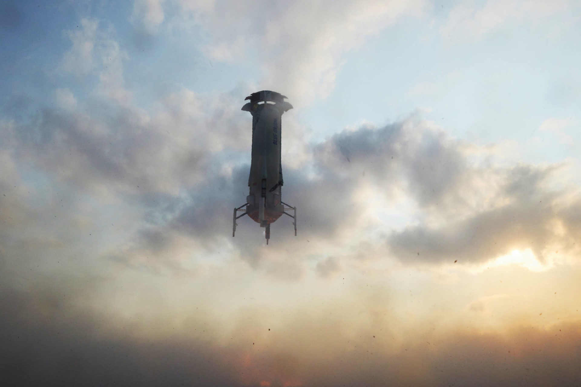 Kent-based Blue Origin completes its first human flight into space ...