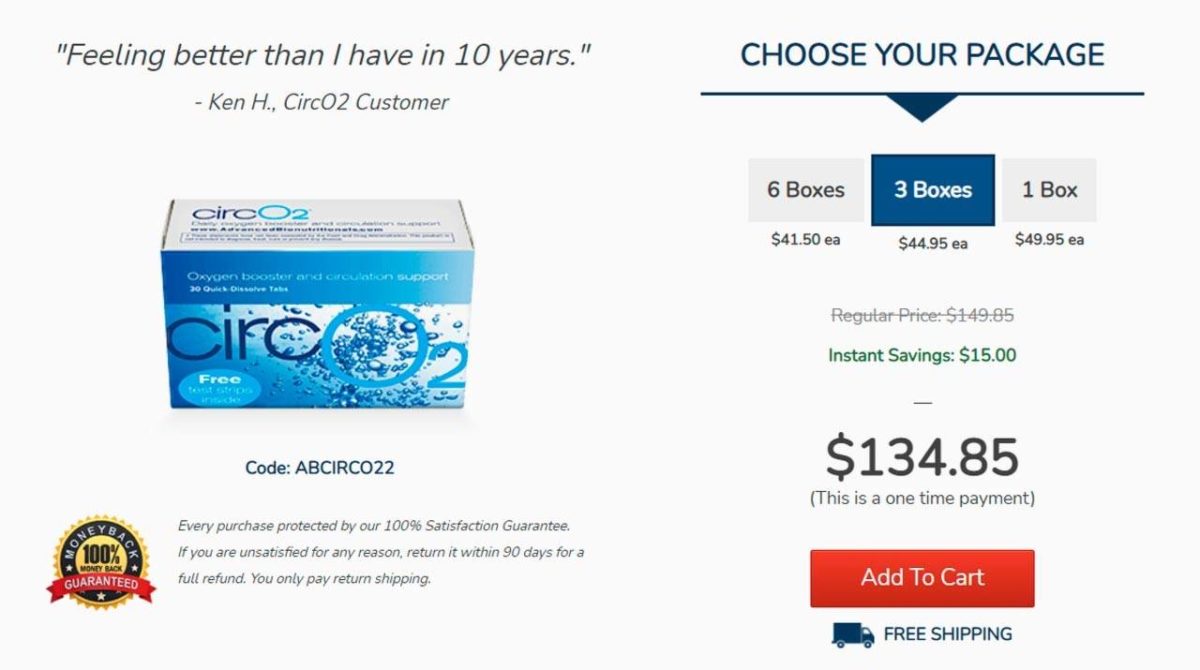 CircO2 Reviews - Advanced Bionutritionals Nitric Oxide Booster ...